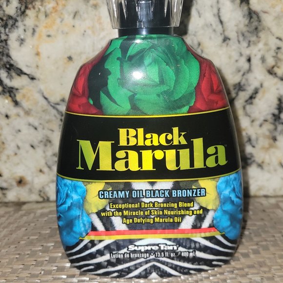 Supre Tan | Skincare | Supre Tan Black Marula Creamy Oil Black Bronzer ...